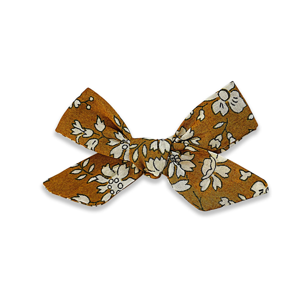 Josie Joans Petite Bow Hair clips, Liberty Floral Hair Clips, Cotton ...